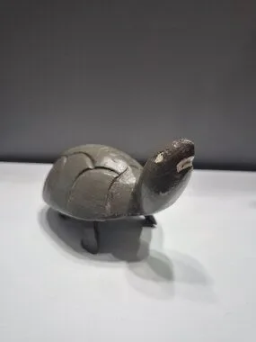 Accents | Hand Painted Wood Turtle From Jamaica | Poshmark